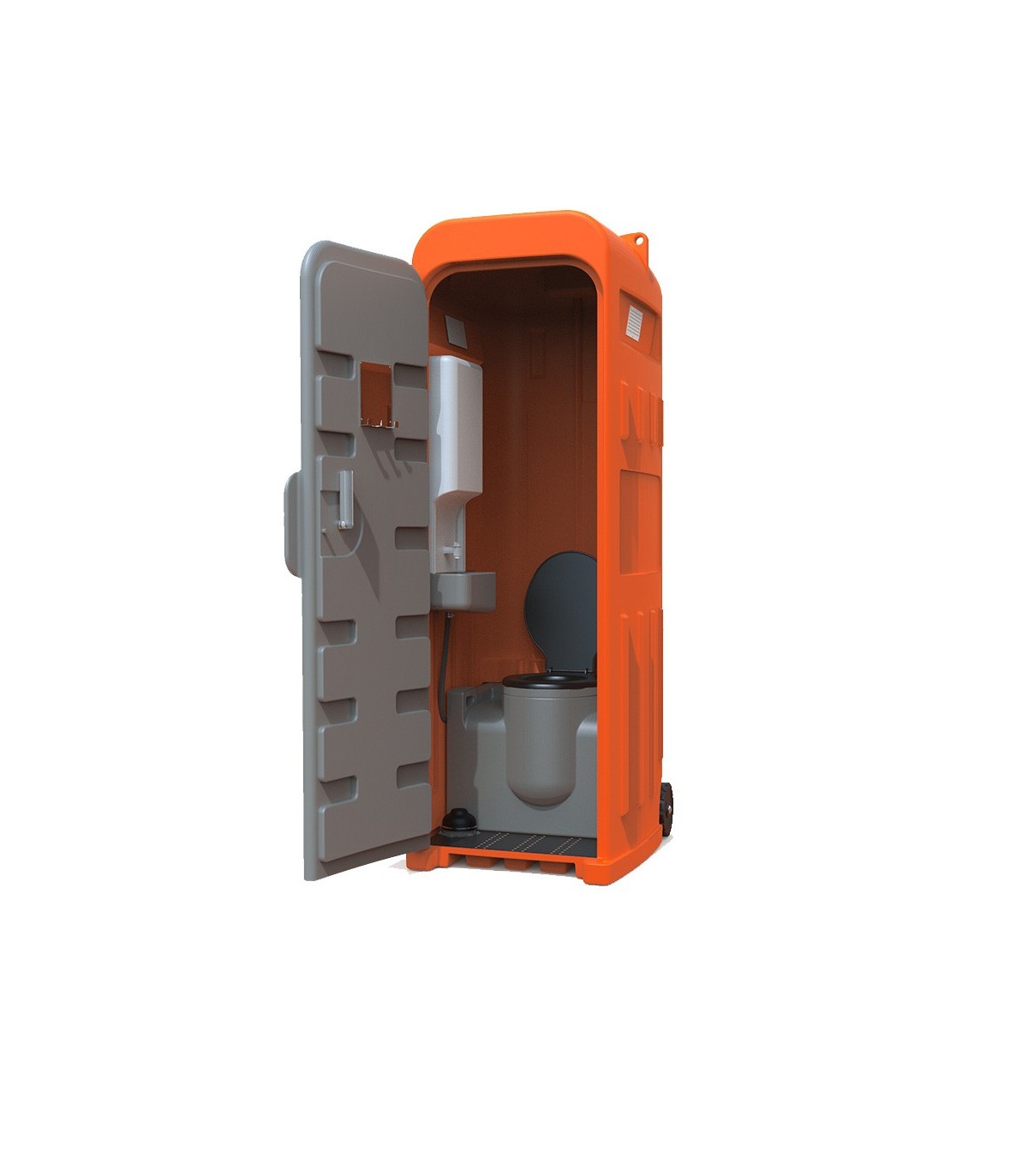 Portable Chemical Toilet with Integrated Tank and Chemical Control ...