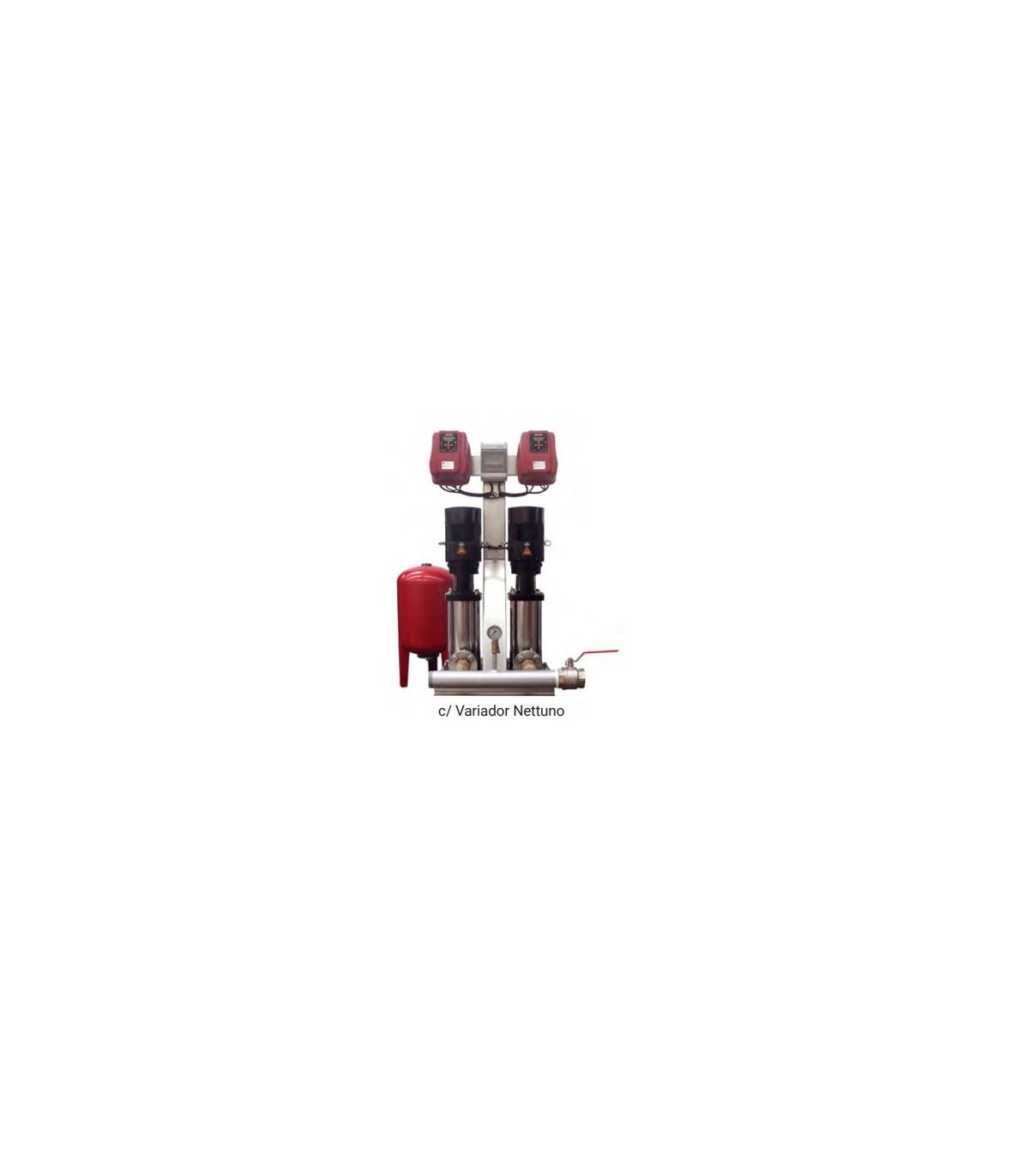 Termar 2 VMS 8-120-100 L w/v- 400v Hydropneumatic Power Station | MagMag.pt