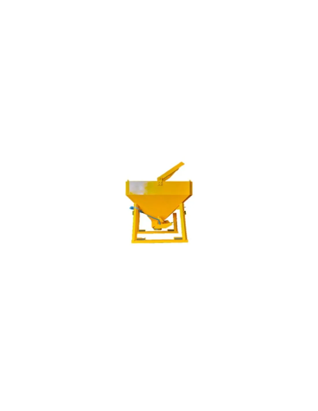SCM Square Bottom Dump Bucket 1000 L